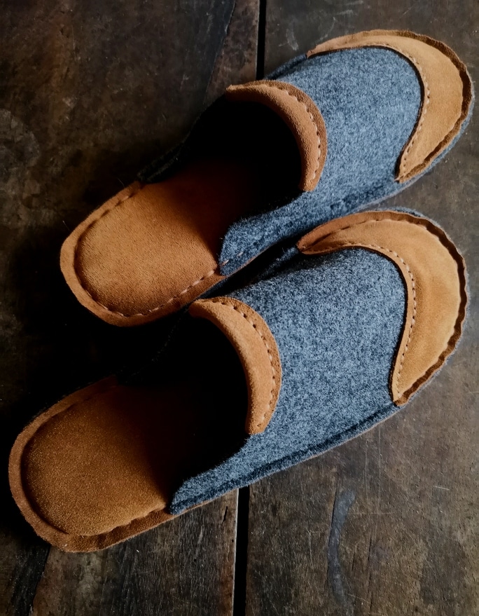 Felt and Leather Slippers - (starts 14/01/26) - Hive Bradford